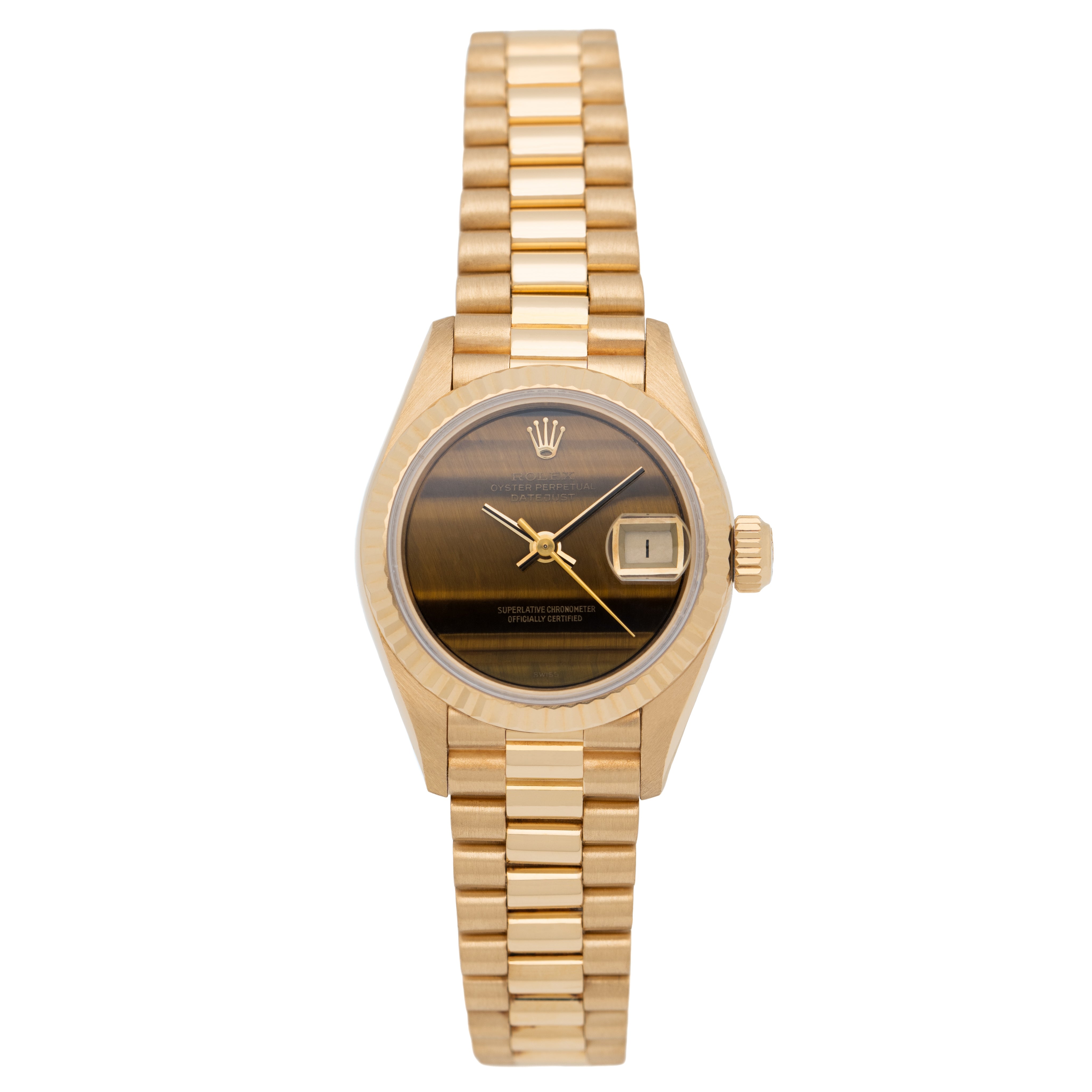 1976 Rolex 18 Karat Yellow Gold DateJust Model 6917 – STEPHANIE WINDSOR