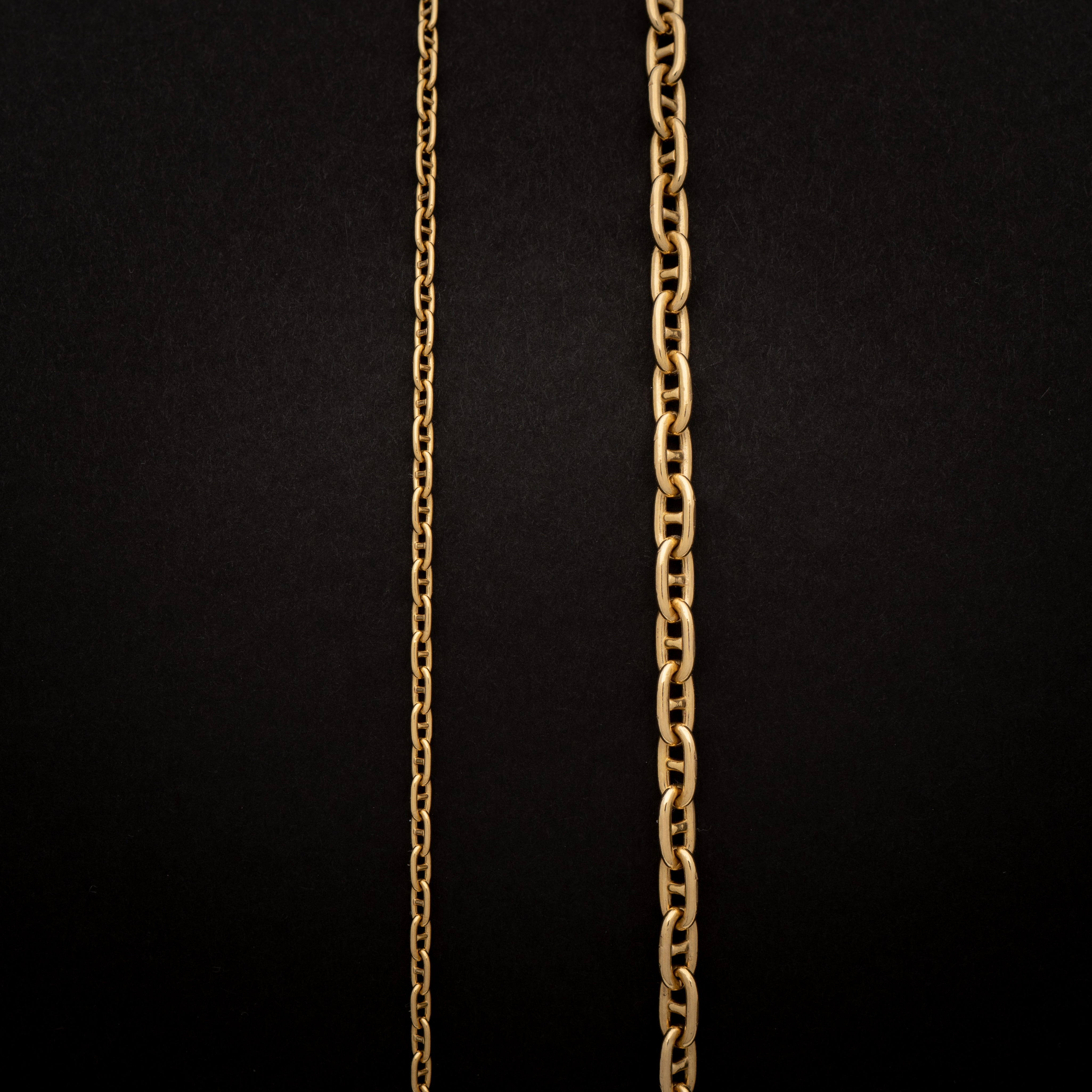 Mariner Link Chain | 14k Mariner Gold Chain | Small & Large – STEPHANIE ...
